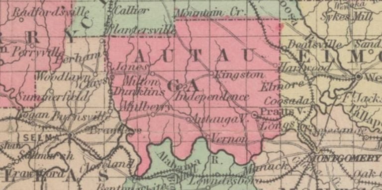 Autauga County Alabama Genealogy — Alabama Genealogy